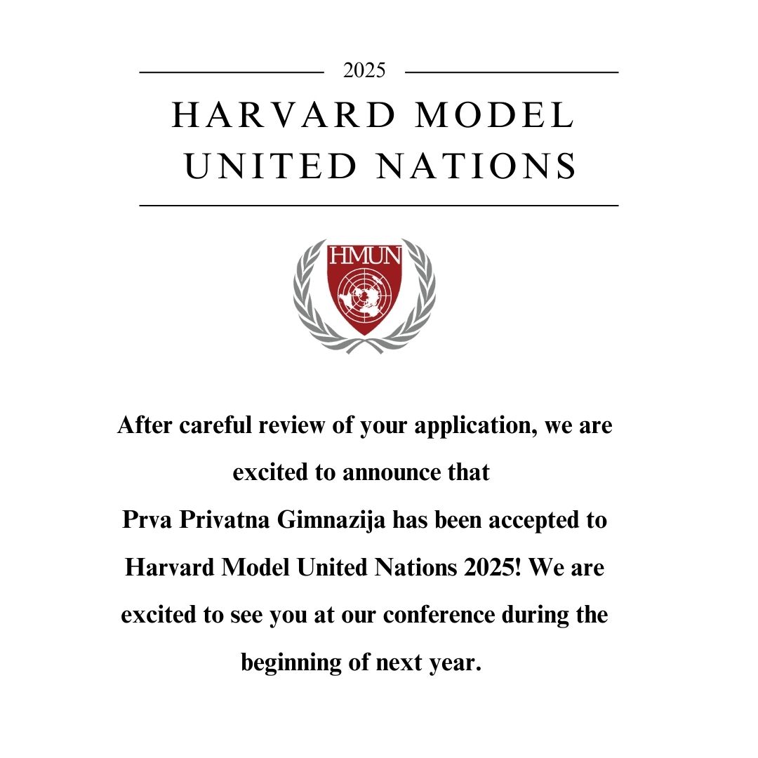 Idemo na Harvard već 15. put! | Prva privatna gimnazija